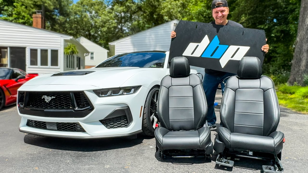 2024 Mustang Gt S650 Custom Seat Cover Installation – Kustom Interior™