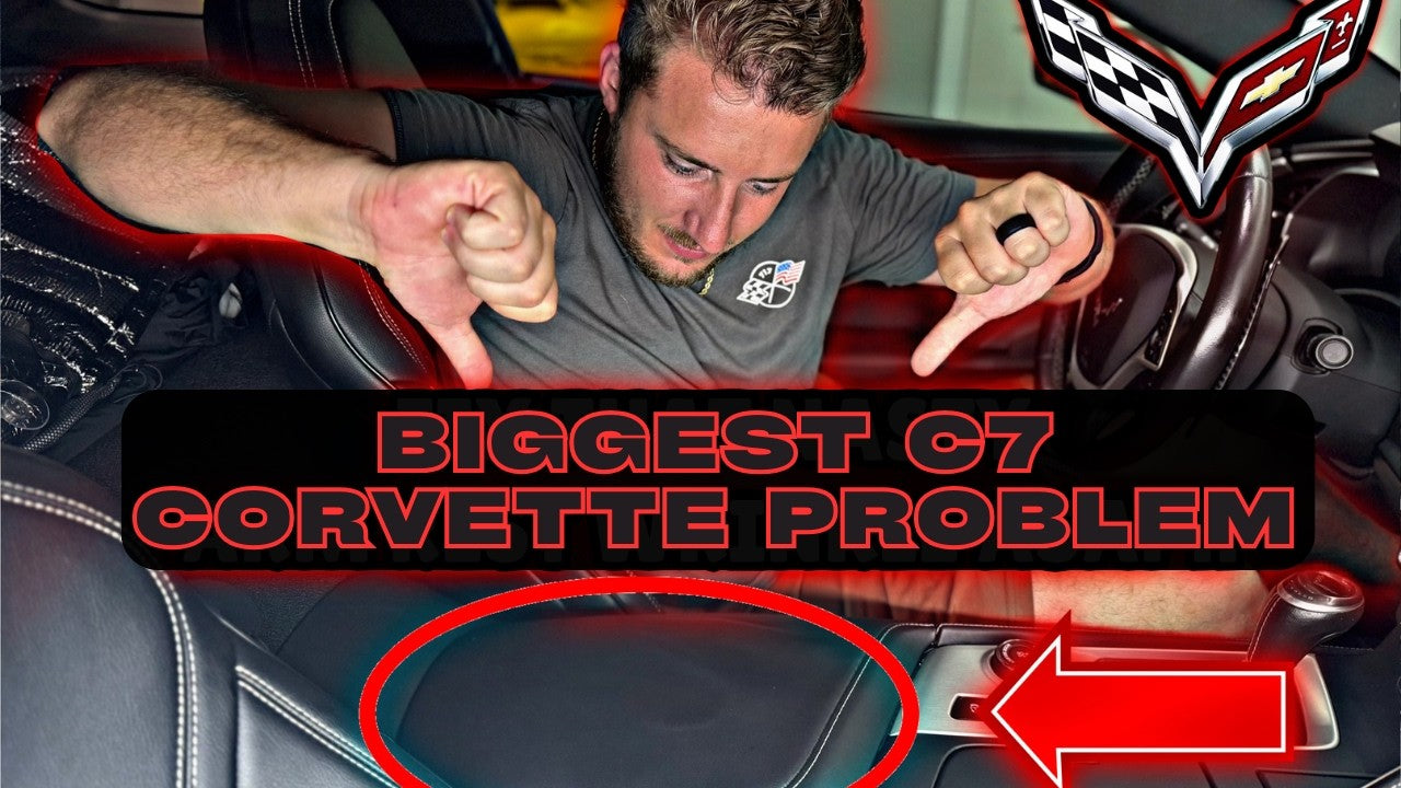 Corvette C7 Full Custom Interior Upgrade | Console, Mats & Seats Insta ...