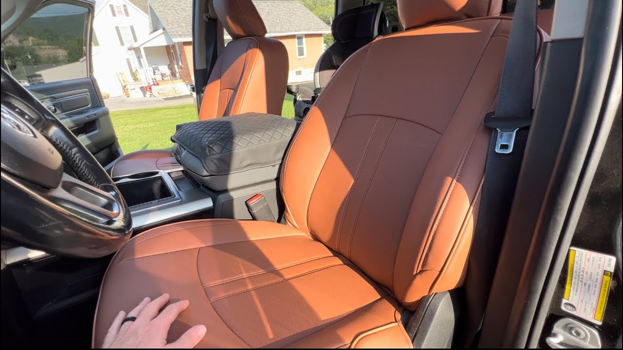 Upgrade Dodge Ram 1500 2500 3500 with Custom Leather Seats | @3guysgar ...