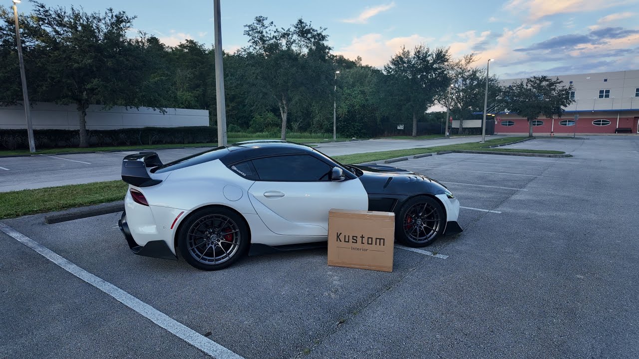 Time to Upgrade: 2020+ Toyota Supra Custom Seat Installation – Kustom ...