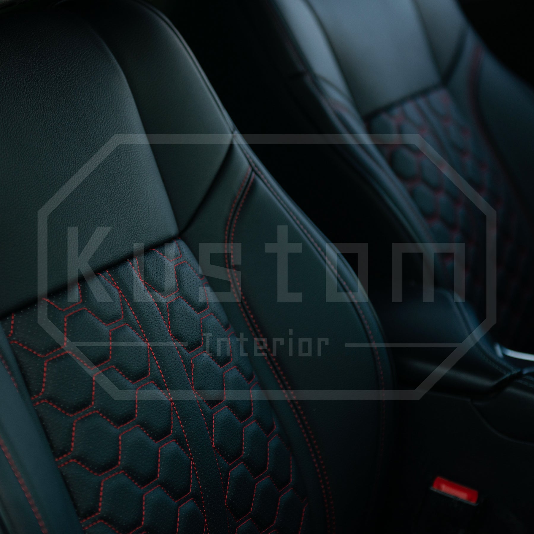 2015-Up Dodge Challenger Leather Interior Seat Covers – Kustom Interior™