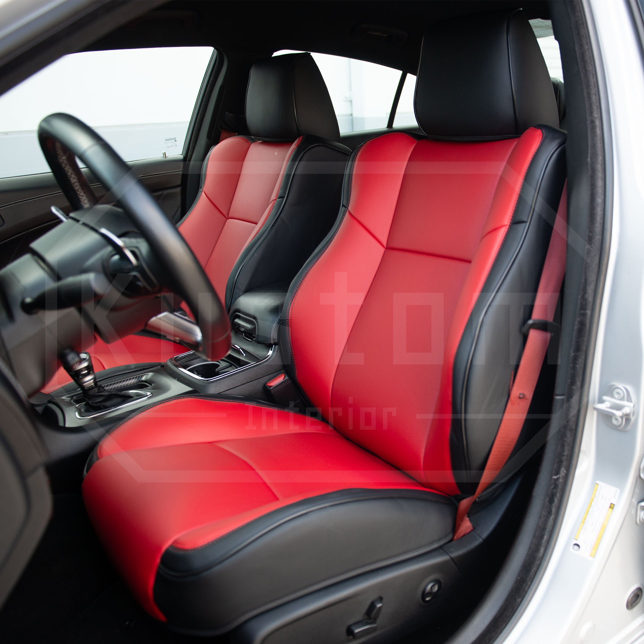 2012-14 Dodge Charger SRT8 Custom Leather Interior Seat Covers – Kustom ...